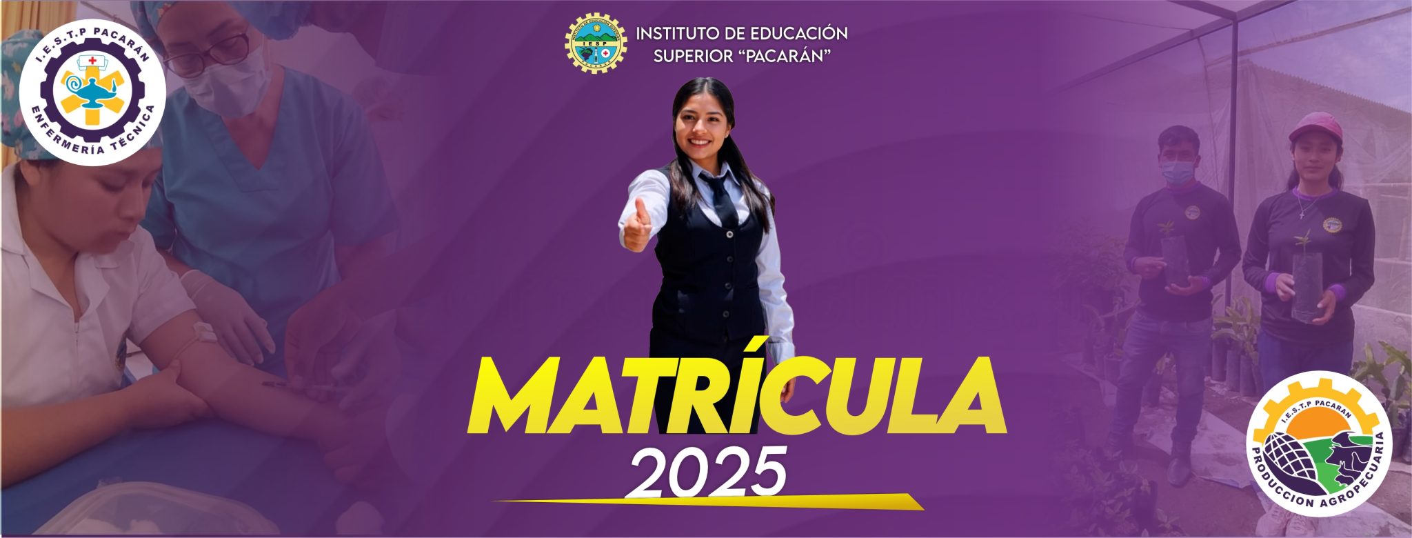 Matrícula – IESTP PACARÁN